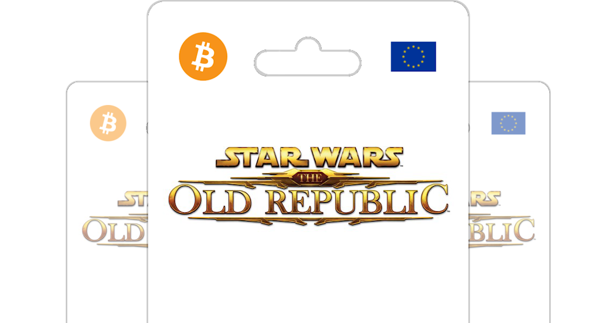 Buy Star Wars: The Old Republic (SWTOR) Gift Card with Bitcoin, ETH or ...