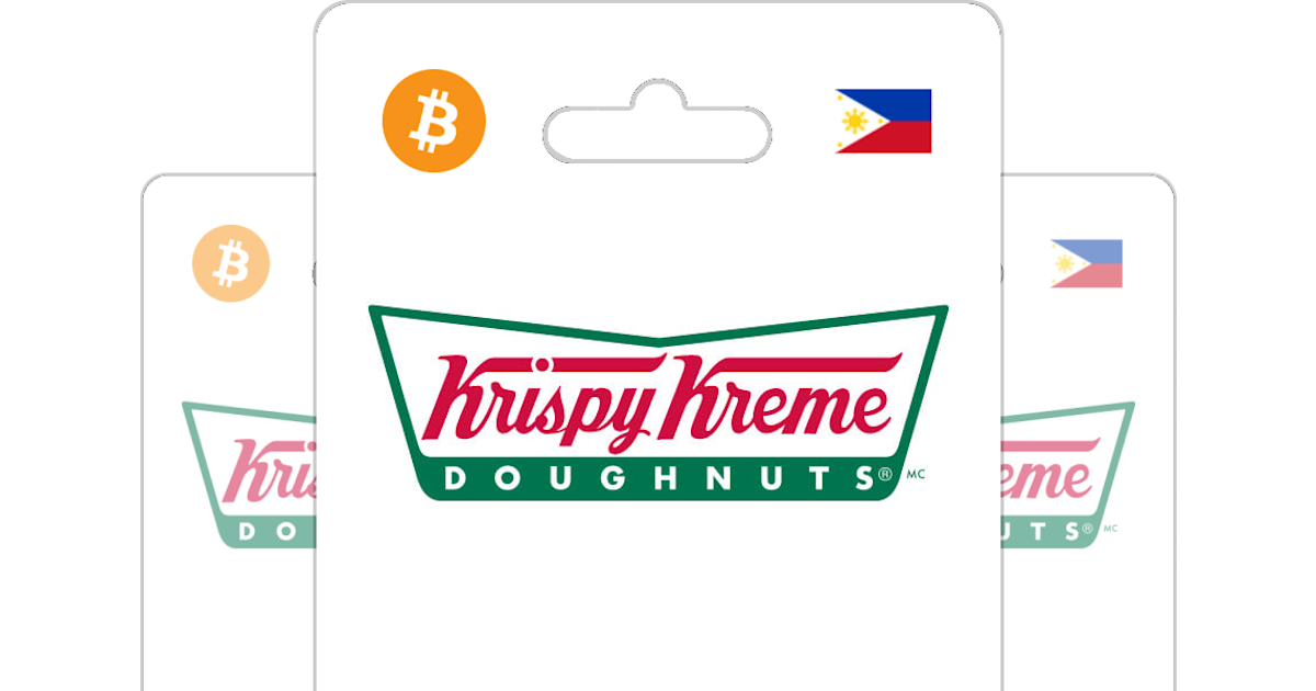 Buy Krispy Kreme Voucher with Bitcoin & Crypto - Bitrefill