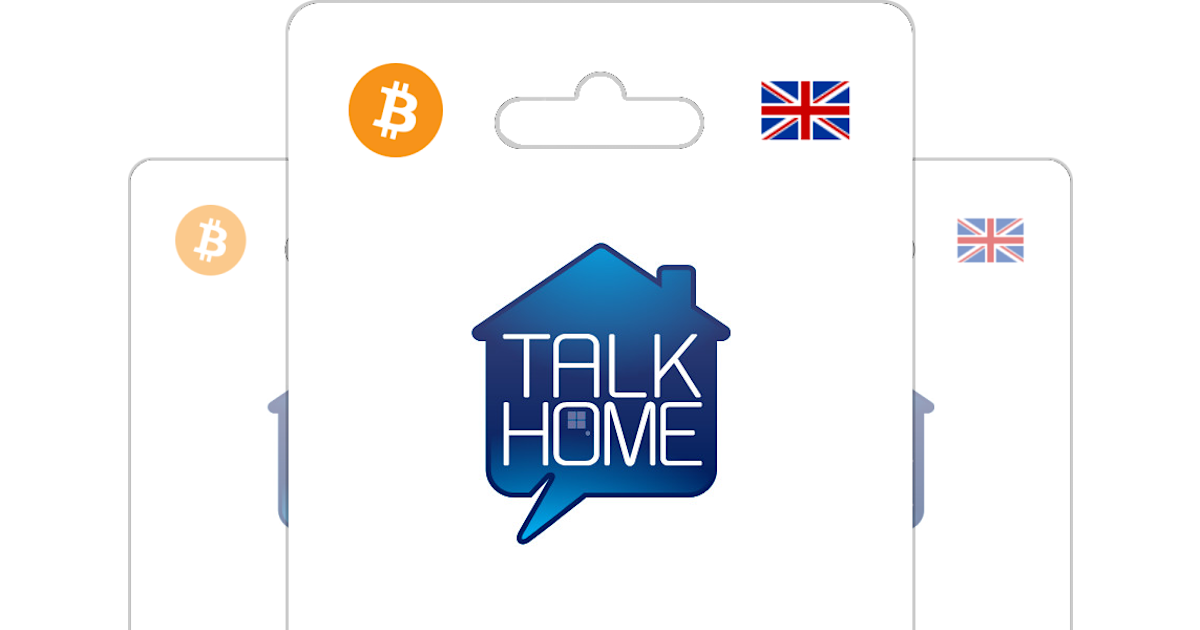 Talk Home Mobile PIN Prepaid Top Up with Bitcoin, ETH or Crypto - Bitrefill