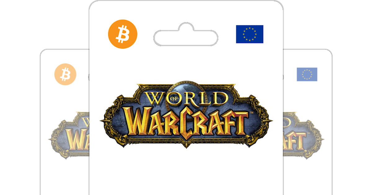Buy World of Warcraft Gift Card with Bitcoin, ETH or Crypto - Bitrefill