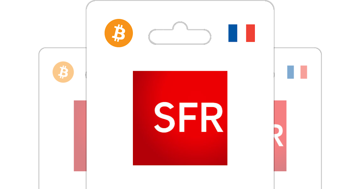 SFR ERecharge La Carte Maghreb Afrique PIN Recharge prépayée avec ...