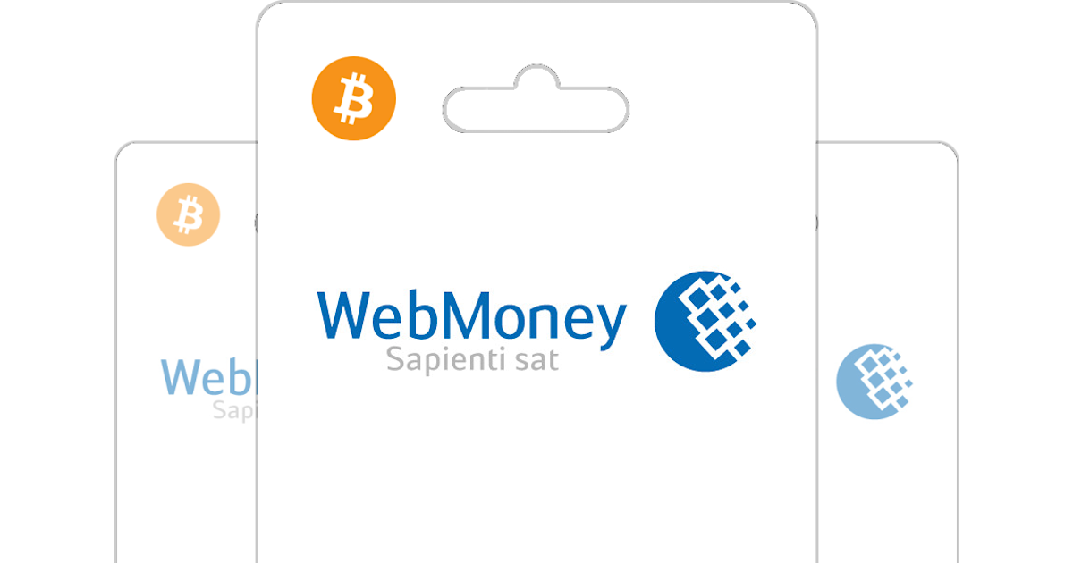 Buy WebMoney WME Gift Card with Bitcoin, ETH, Crypto, or Przelewy24 ...
