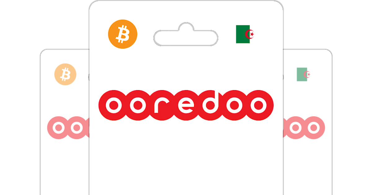 Ooredoo Prepaid Top Up with Bitcoin, ETH or Crypto - Bitrefill