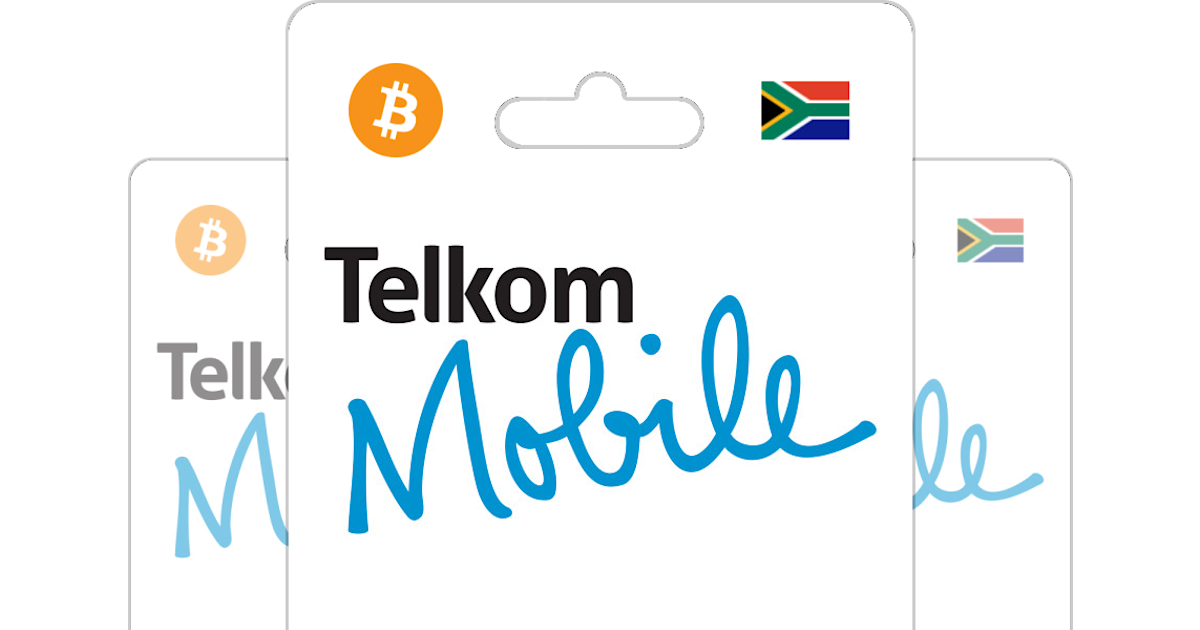 Telkom Mobile Prepaid Top Up with Bitcoin, ETH or Crypto - Bitrefill