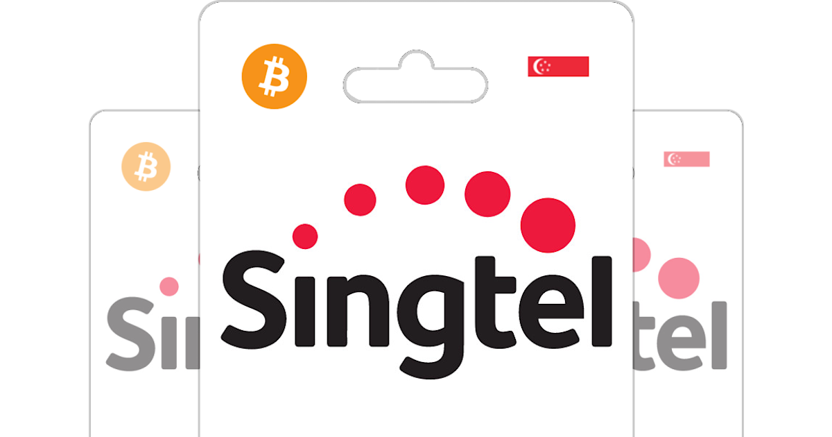 SingTel Prepaid Top Up with Bitcoin, ETH or Crypto - Bitrefill