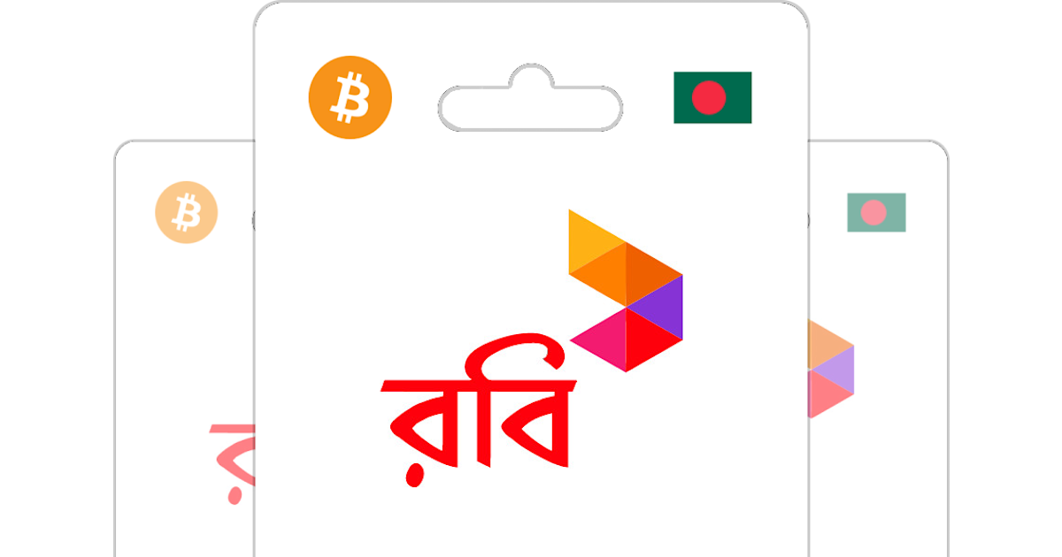 Robi Axiata Prepaid Top Up with Bitcoin, ETH or Crypto - Bitrefill