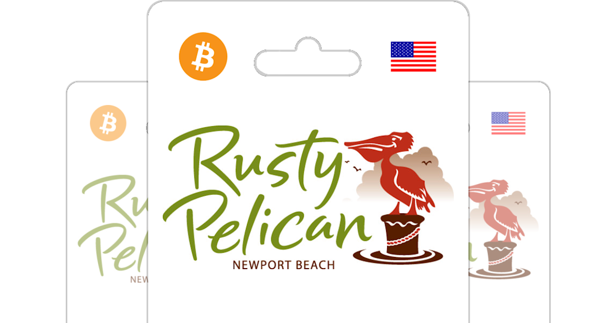 Buy Rusty Pelican Newport Beach Gift Card with Bitcoin, ETH or Crypto ...