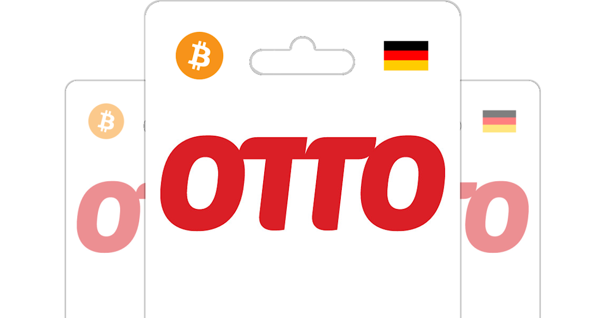 Kaufe OTTO Gutschein mit Bitcoin, ETH, USDT oder Crypto - Bitrefill