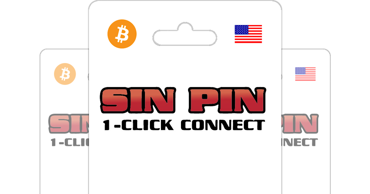 SinPin PINLESS Prepaid Top Up with Bitcoin, ETH or Crypto - Bitrefill