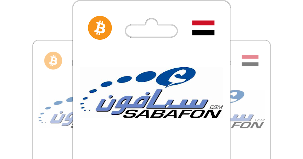 Sabafon Prepaid Top Up with Bitcoin, ETH or Crypto - Bitrefill