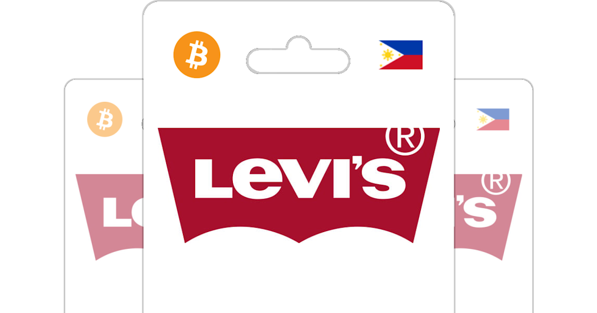Buy Levi's Gift Card with Bitcoin, ETH, USDT or Crypto - Bitrefill