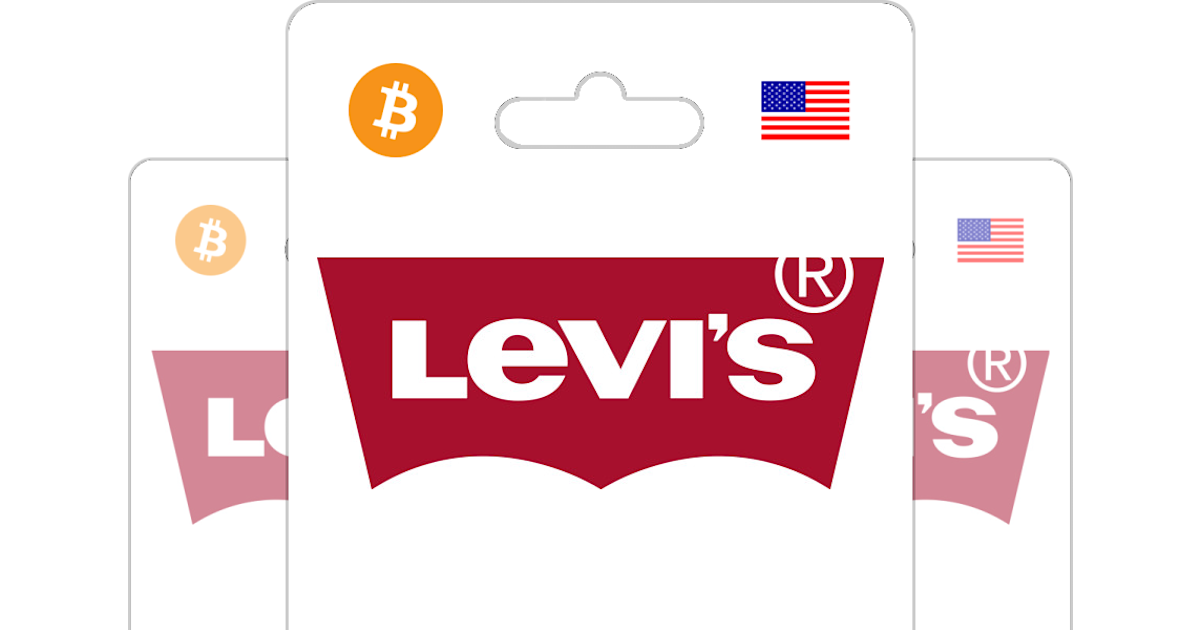 Buy Levi's Gift Card with Bitcoin, ETH, USDT or Crypto - Bitrefill