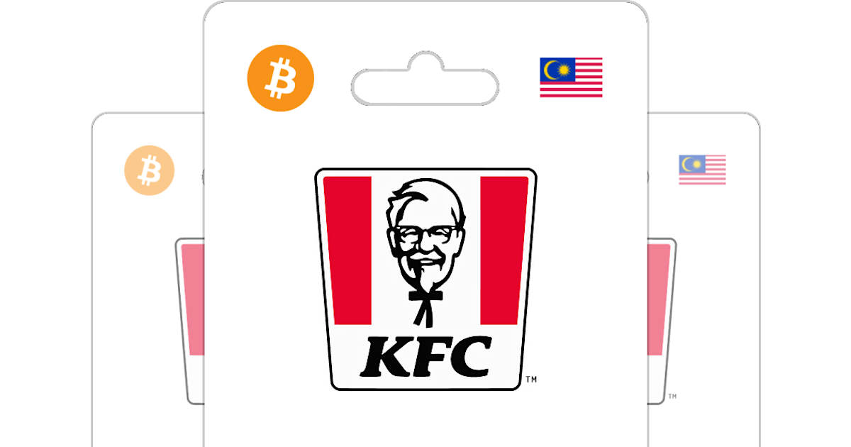 Buy KFC MY Gift Card with Bitcoin, ETH, USDT or Crypto - Bitrefill