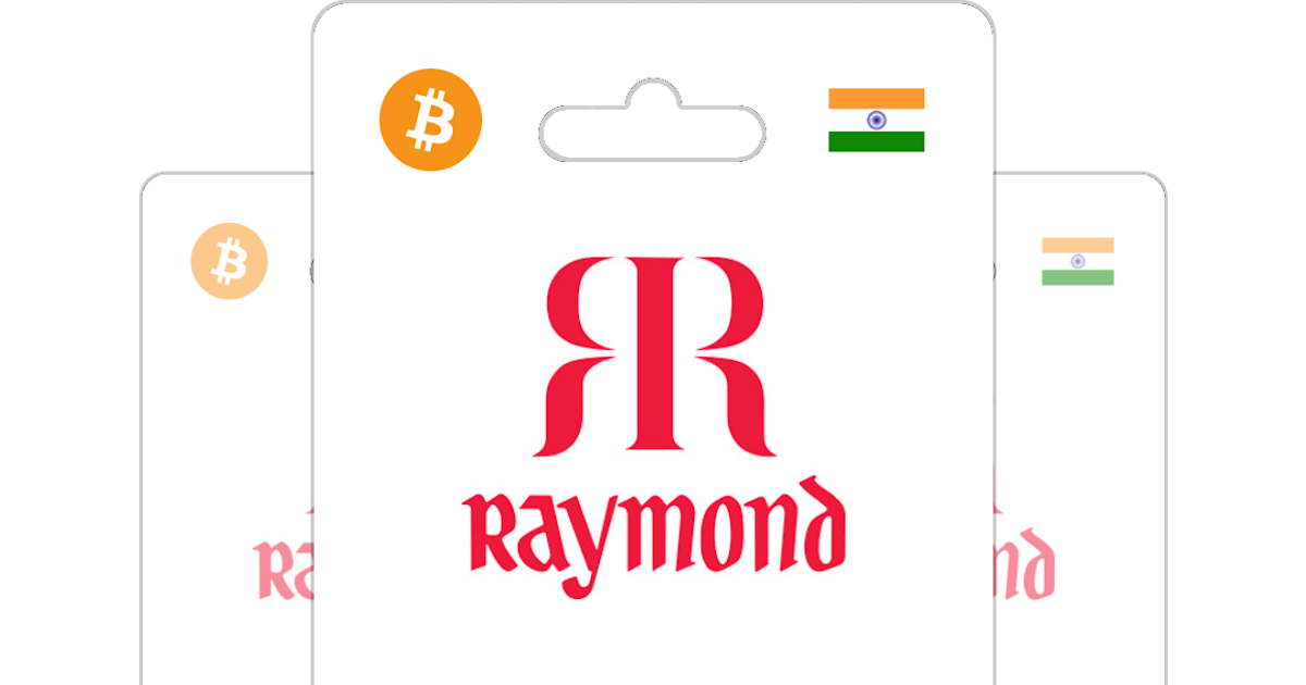 Buy Raymond Gift Card with Bitcoin, ETH, USDT or Crypto - Bitrefill