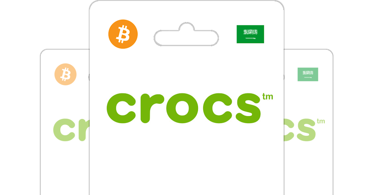 Buy Crocs SA Gift Card with Bitcoin, ETH, USDT or Crypto - Bitrefill