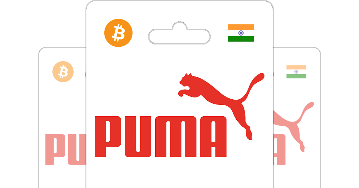 Buy PUMA Gift Card with Bitcoin, ETH, USDT or Crypto - Bitrefill