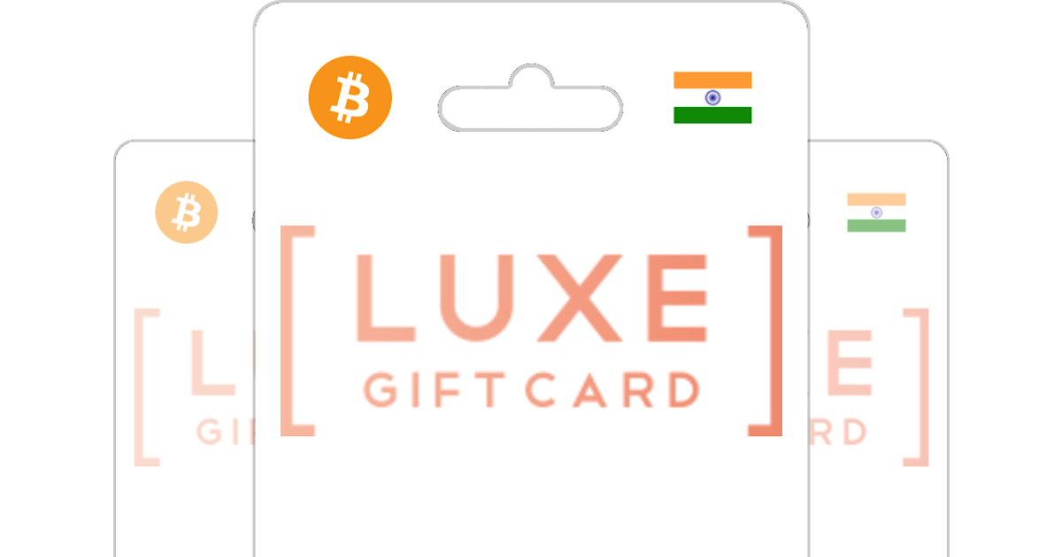 Buy Luxe Gift Card with Bitcoin, ETH, USDT or Crypto - Bitrefill
