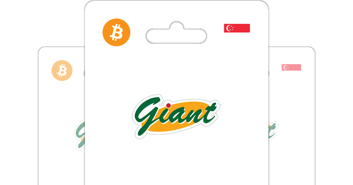 Buy Giant In Store Gift Card with Bitcoin, ETH or Crypto - Bitrefill