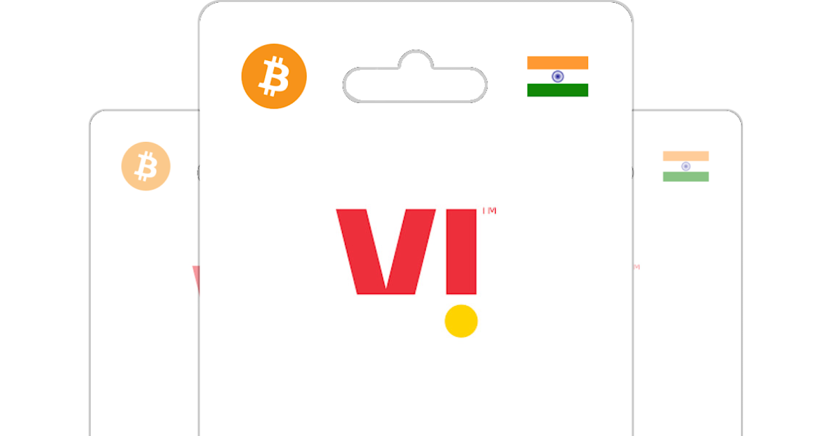 Recharge Vi in India Online: Top-Up from ₹50 - Bitrefill