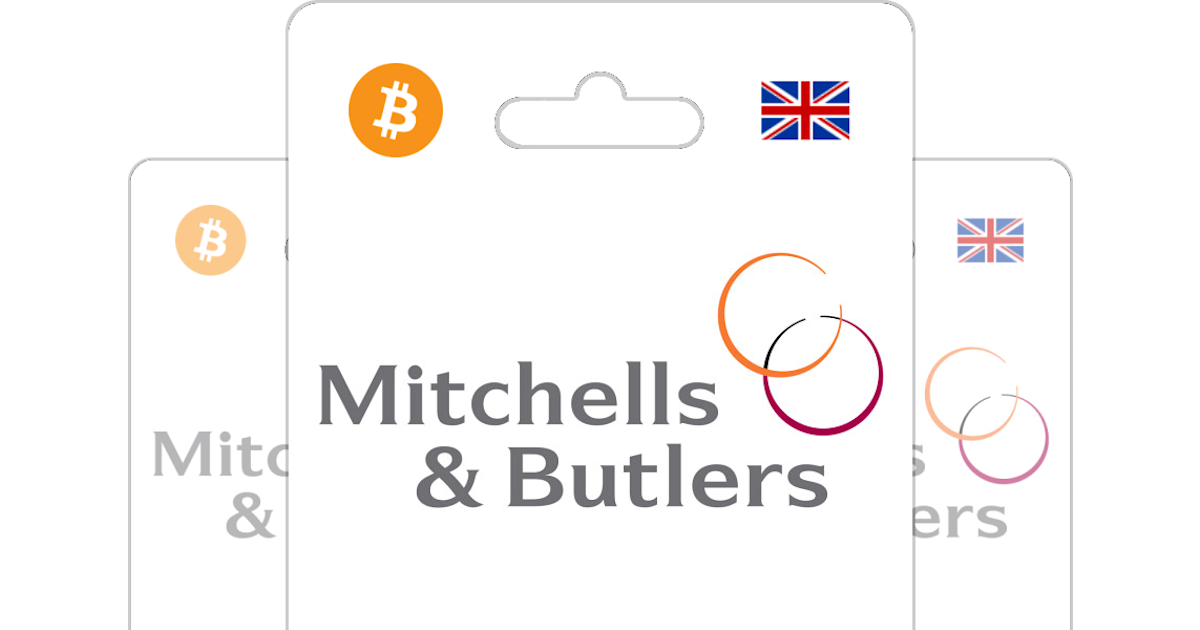 Buy Mitchells & Butlers Gift Card with Bitcoin, ETH or Crypto - Bitrefill