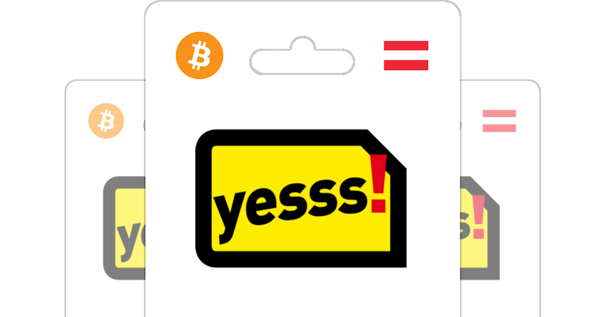Yesss! PIN Prepaid Top Up with Bitcoin, ETH or Crypto - Bitrefill