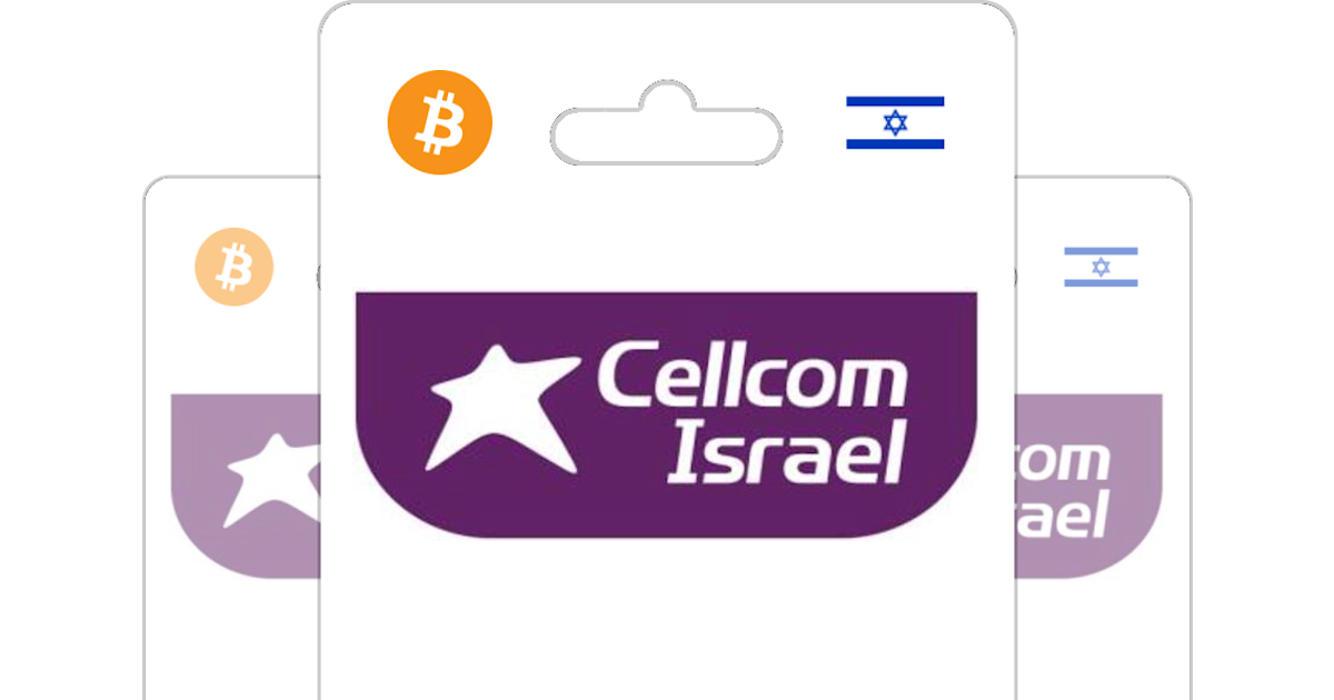 Cellcom Israel Bundles Prepaid Top Up with Bitcoin, ETH or Crypto ...
