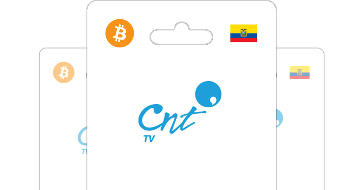 Compra Tarjeta Regalo CNT TV con Bitcoin, ETH o cripto - Bitrefill