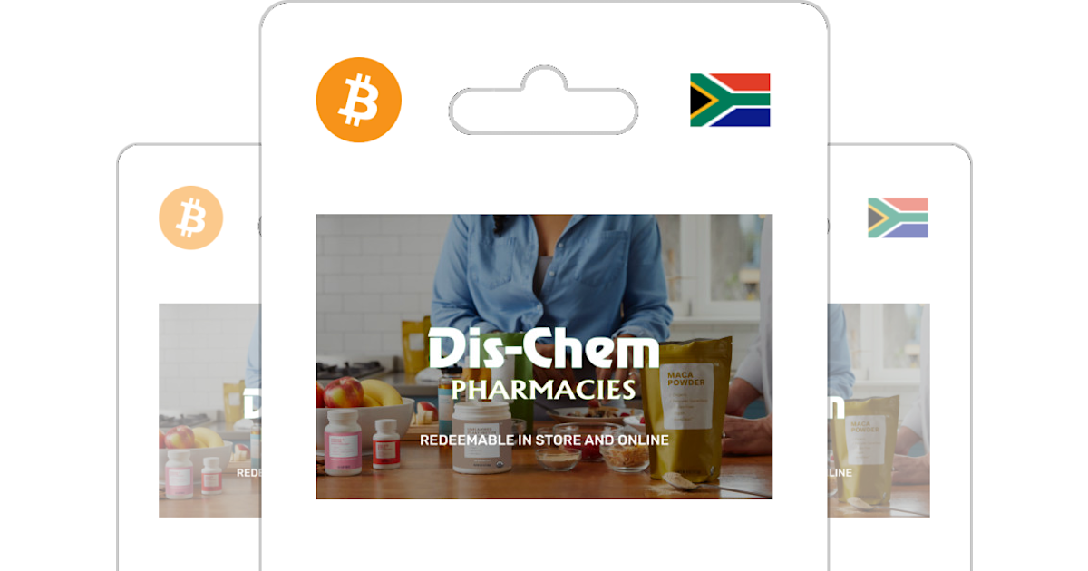 Buy Dis-Chem Gift Card with Bitcoin, ETH, USDT or Crypto - Bitrefill