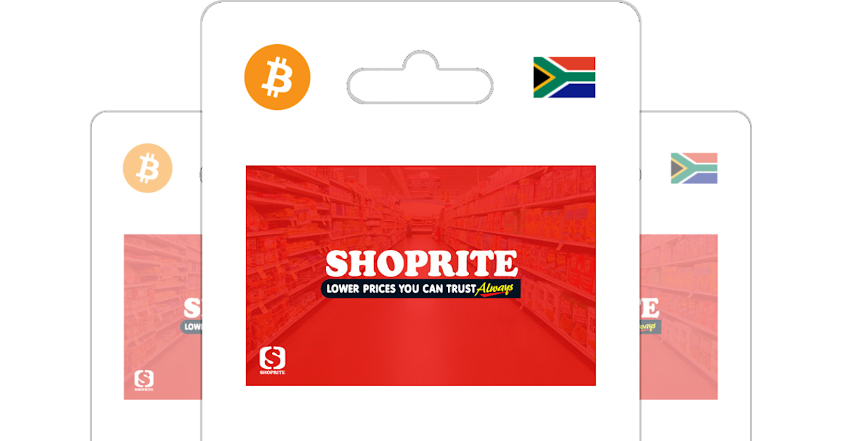 Buy Shoprite Gift Card with Bitcoin, ETH, USDT or Crypto - Bitrefill