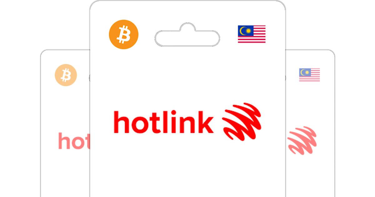 Hotlink PIN Prepaid Top Up with Bitcoin, ETH or Crypto - Bitrefill
