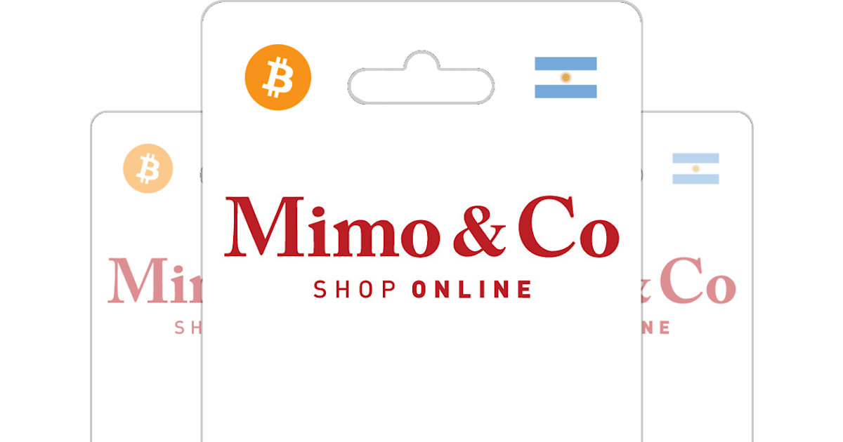 Compra Tarjeta Regalo Mimo & Co con Bitcoin, ETH o cripto - Bitrefill