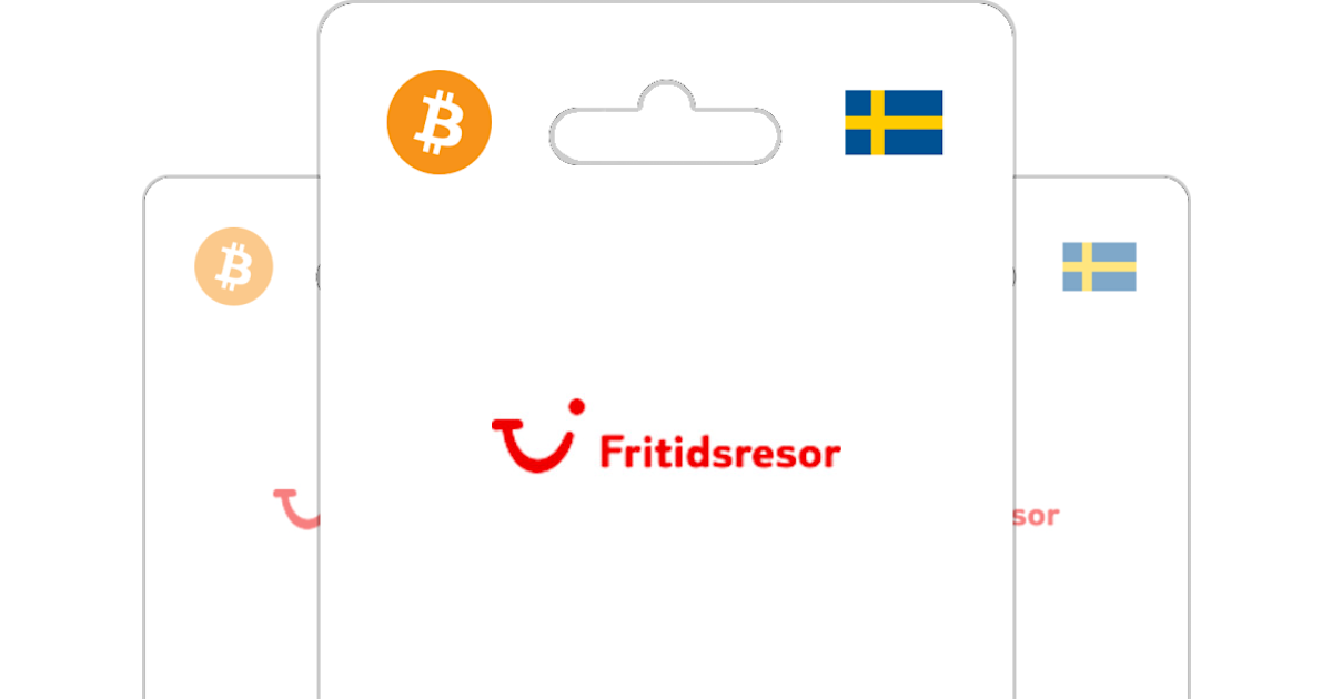 Buy Fritidsresor Gift Card with Bitcoin, ETH or Crypto - Bitrefill