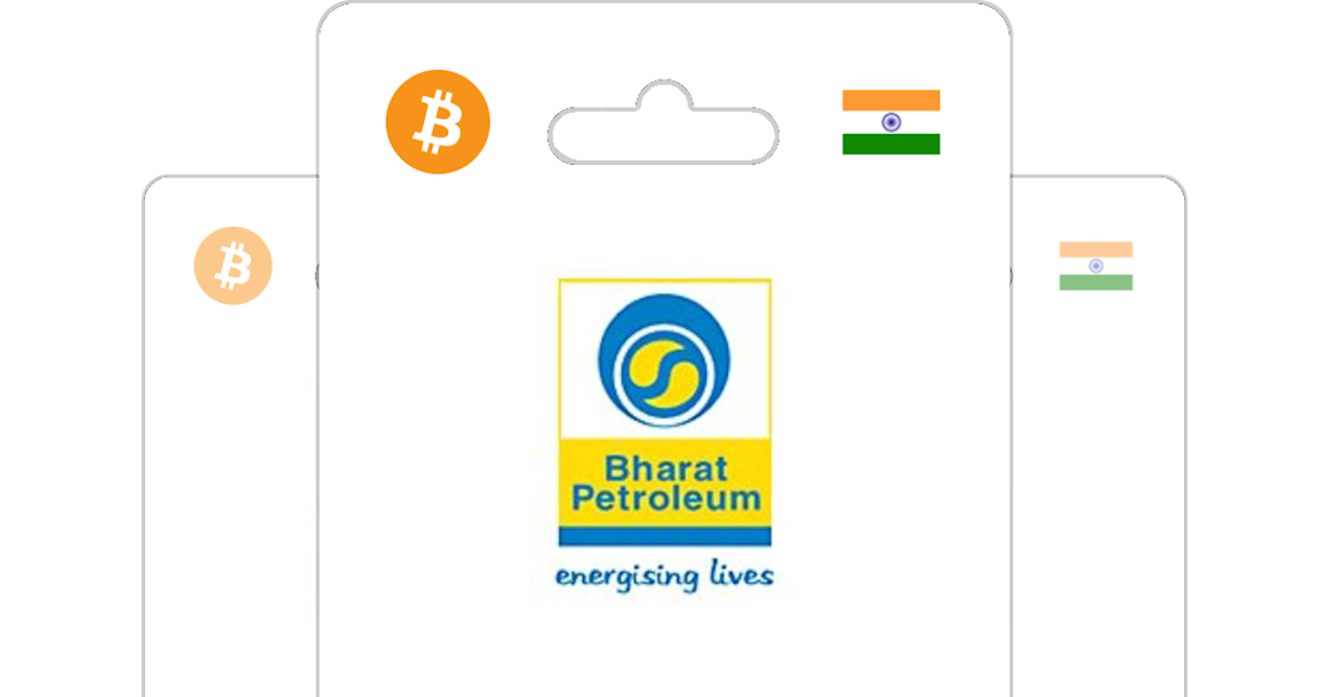 Buy Bharat Petroleum Gift Card with Bitcoin, ETH or Crypto - Bitrefill
