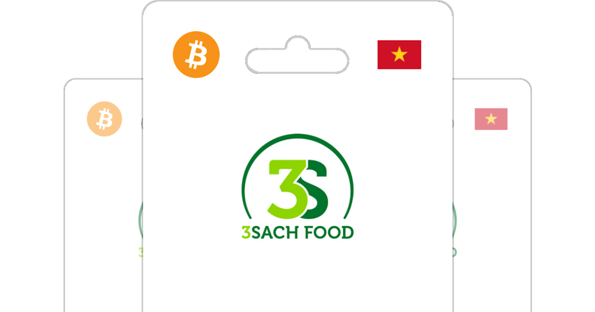 Buy 3SACH FOOD Gift Card with Bitcoin, ETH, USDT or Crypto - Bitrefill