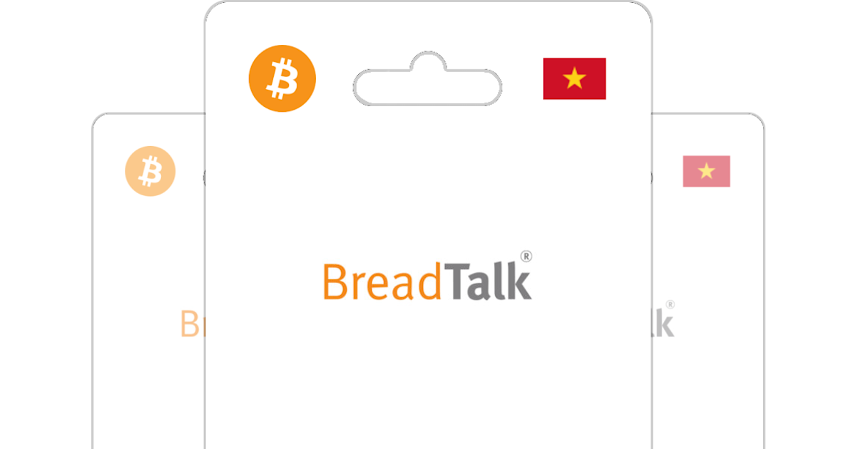 Buy BreadTalk Gift Card with Bitcoin, ETH, USDT or Crypto - Bitrefill