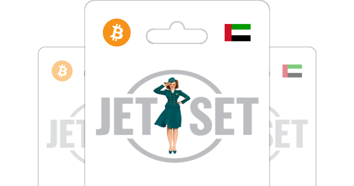 Buy JetSet Gift Card with Bitcoin, ETH, USDT or Crypto - Bitrefill