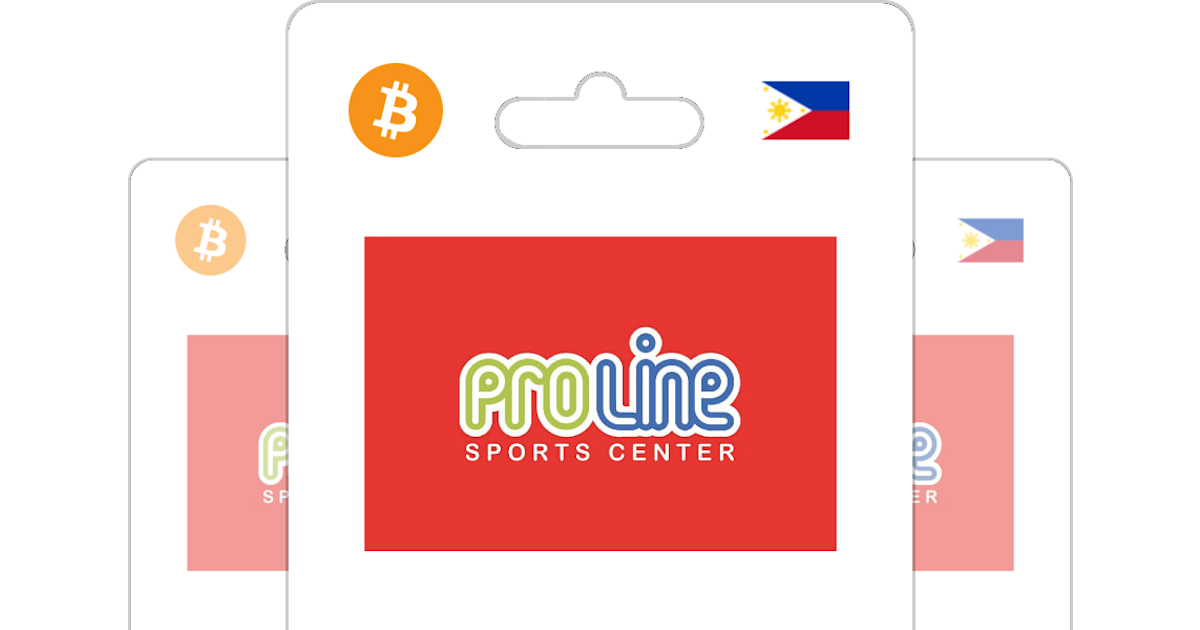 Buy Proline Sports Center Gift Card with Bitcoin, ETH or Crypto - Bitrefill