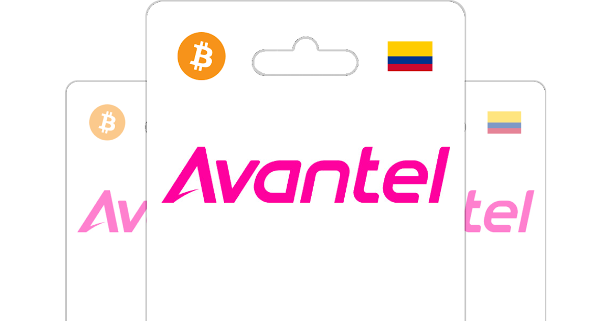 Recharge Avantel in Colombia Online: Top-Up from - Bitrefill