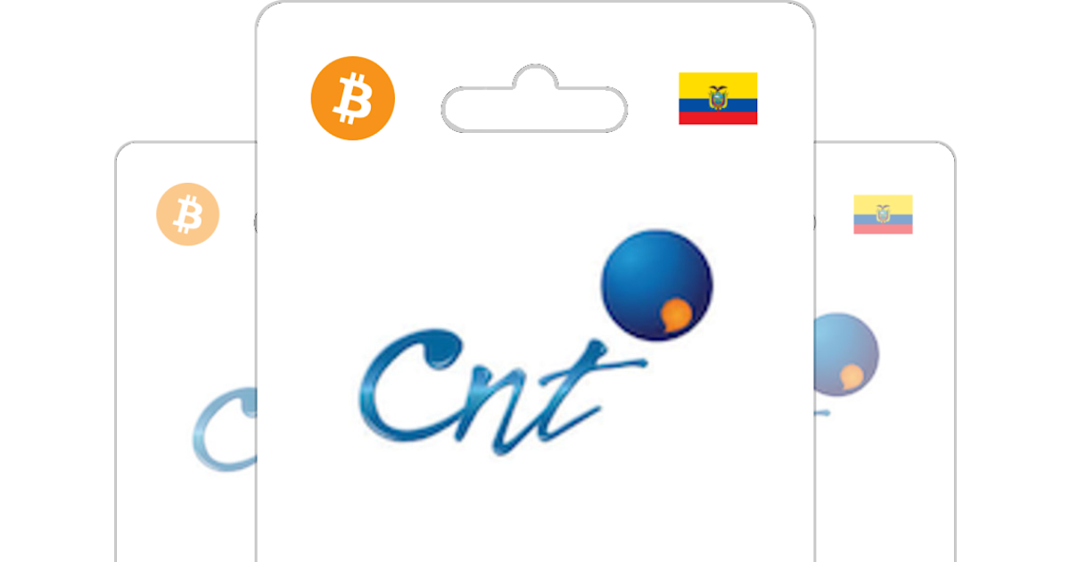 CNT Recarga tu móvil prepago con Bitcoin, ETH o cripto - Bitrefill
