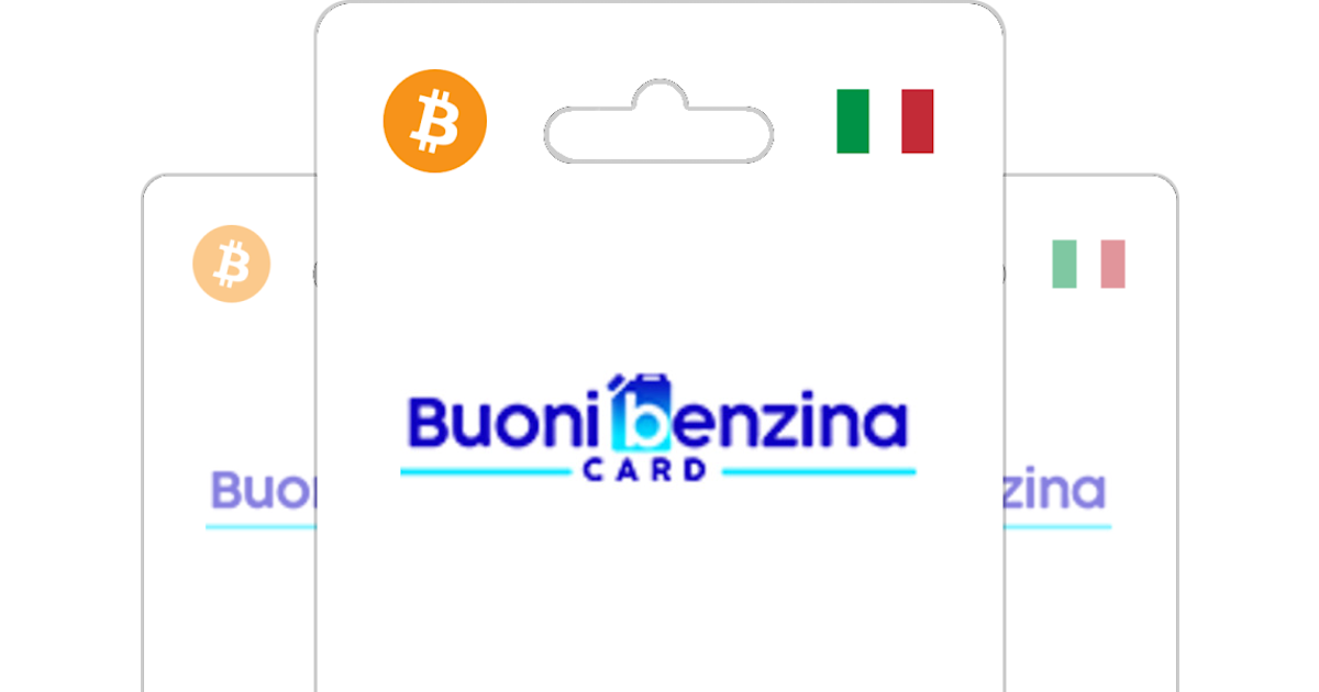 Buy Buoni Benzina Gift Card with Bitcoin, ETH or Crypto - Bitrefill