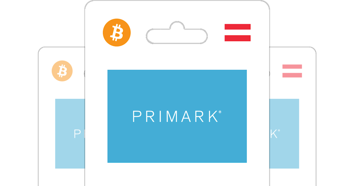 Buy Primark Gift Card with Bitcoin, ETH, USDT or Crypto - Bitrefill
