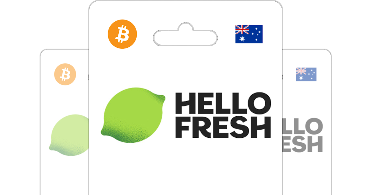 Buy HelloFresh Gift Card with Bitcoin, ETH, USDT or Crypto - Bitrefill