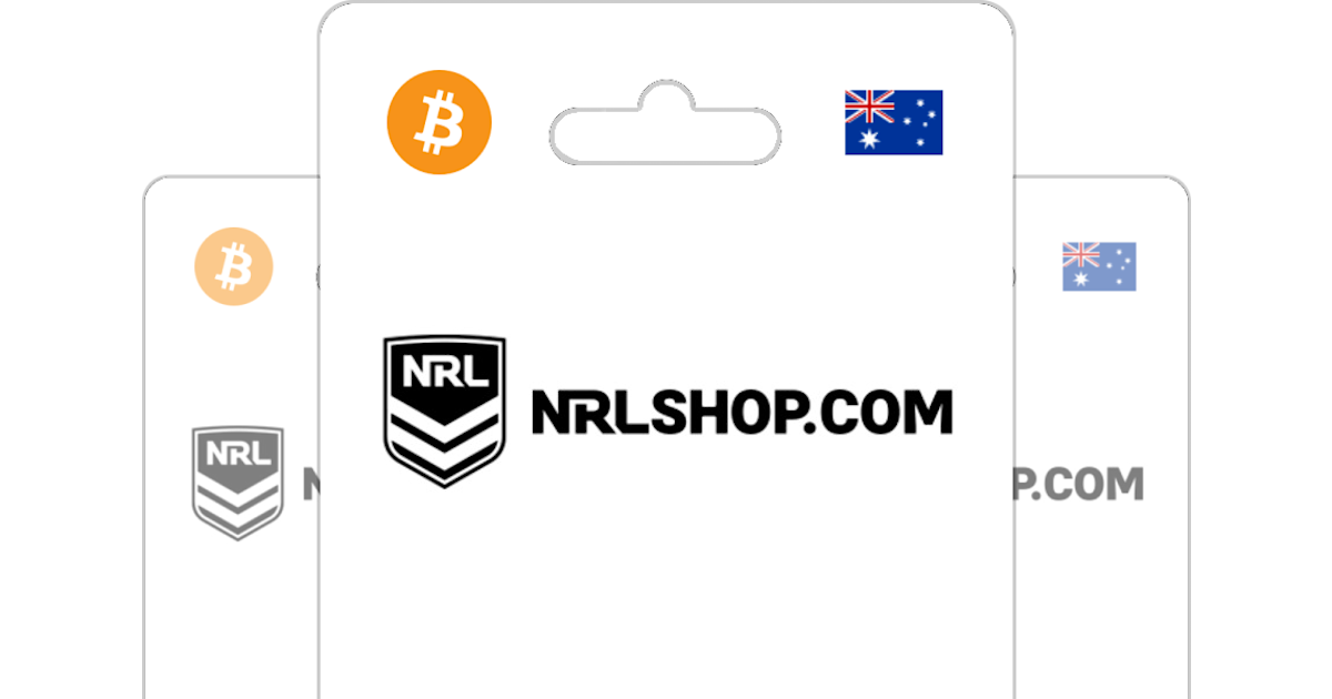 Buy NRL Shop Gift Card with Bitcoin, ETH, USDT or Crypto - Bitrefill