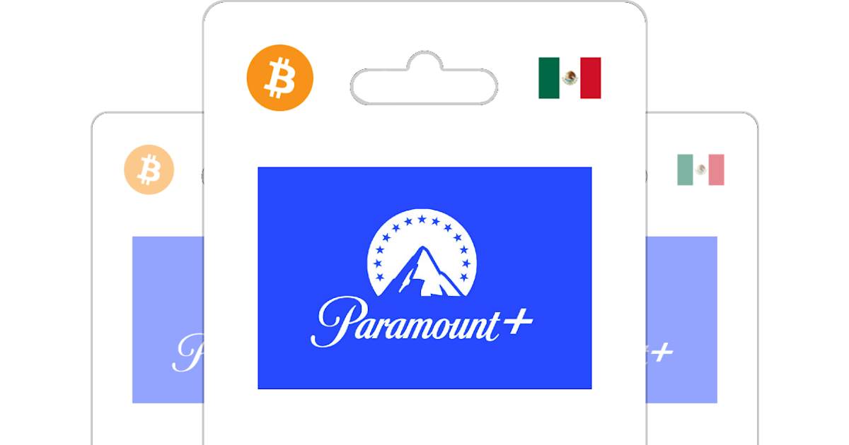 Compra Tarjeta Regalo Paramount Plus con Bitcoin, ETH o cripto - Bitrefill