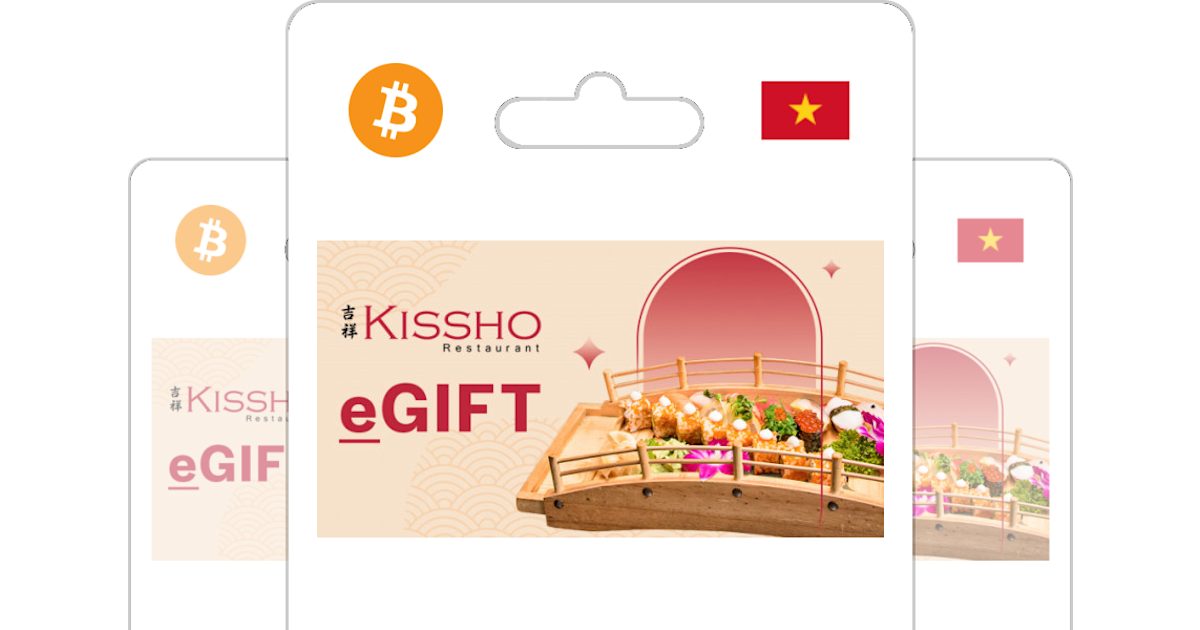 Buy Kissho Gift Card with Bitcoin, ETH, USDT or Crypto - Bitrefill