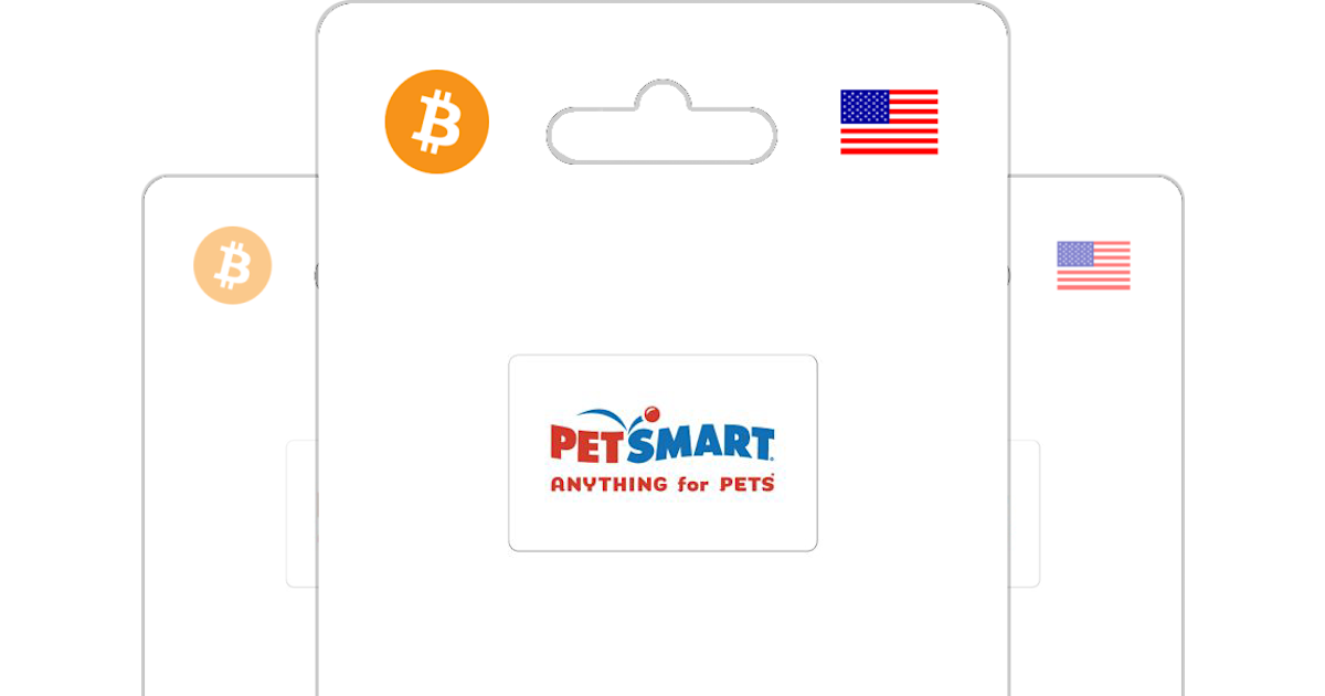 Buy PetSmart Gift Card with Bitcoin, ETH, USDT or Crypto - Bitrefill