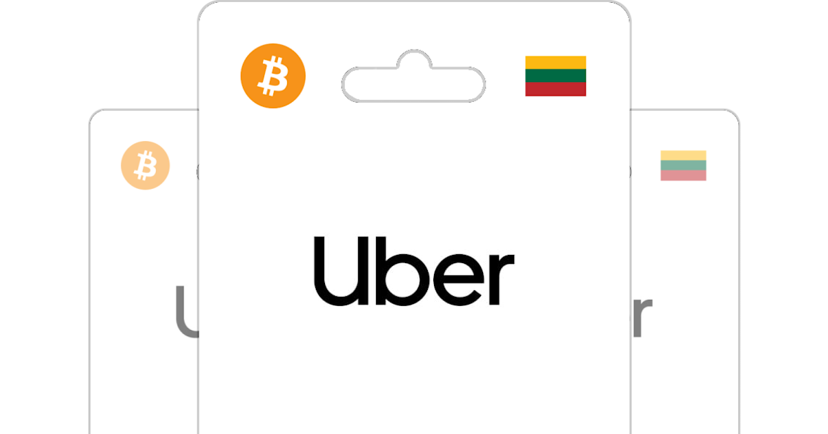 Buy Uber Gift Card with Bitcoin, ETH, USDT or Crypto - Bitrefill