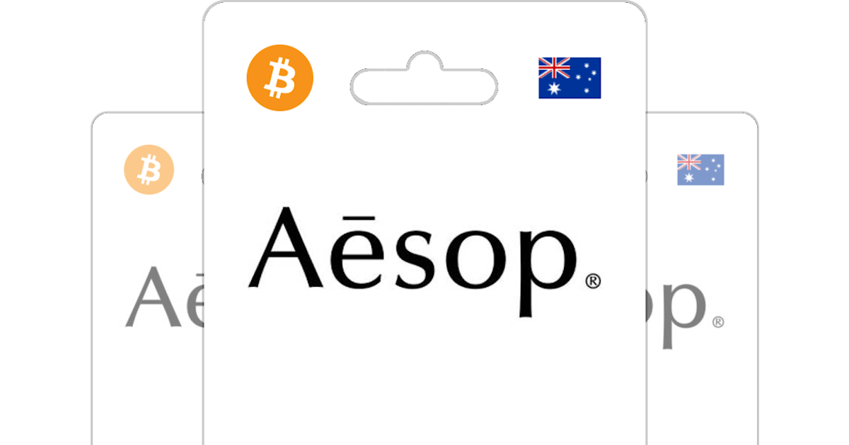 Buy Aesop Gift Card with Bitcoin, ETH, USDT or Crypto - Bitrefill