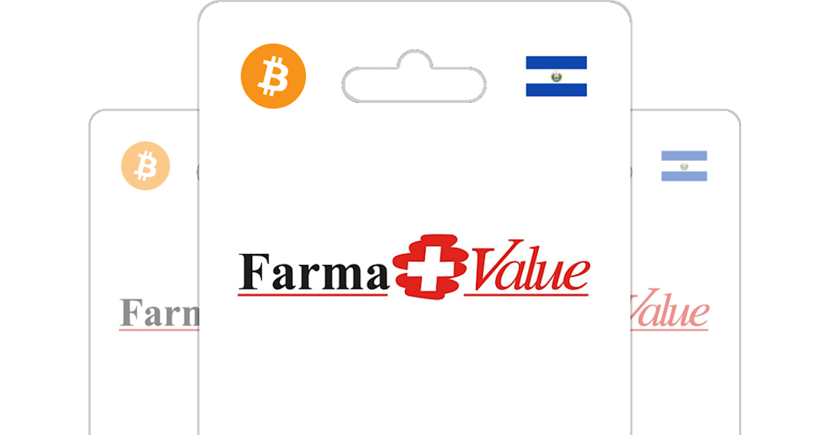Compra Tarjeta Regalo Farma Value con Bitcoin, ETH o cripto - Bitrefill