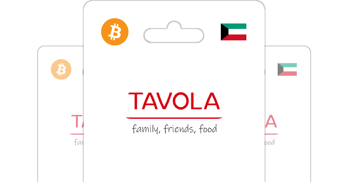 Buy Tavola Gift Card with Bitcoin, ETH, USDT or Crypto - Bitrefill